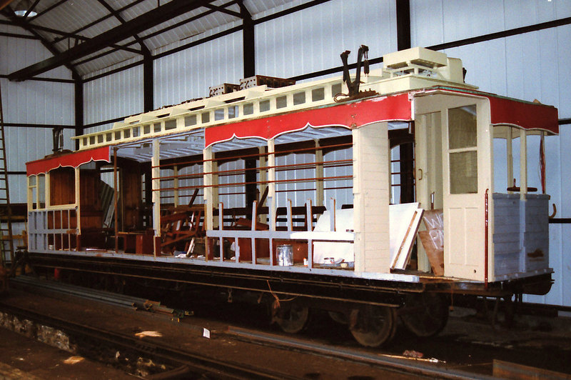 SMR Car 4 under overhaul.